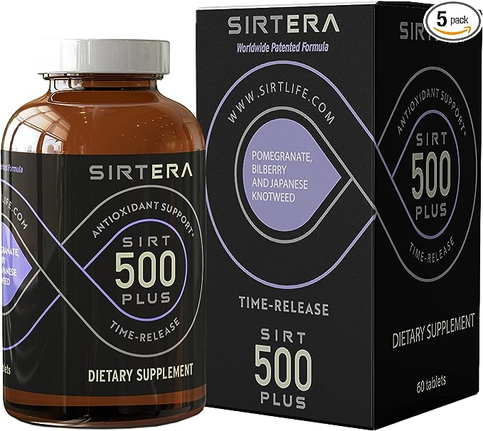SIRT500 PLUS (A5+) - 60 Tablets – SirtLife srl