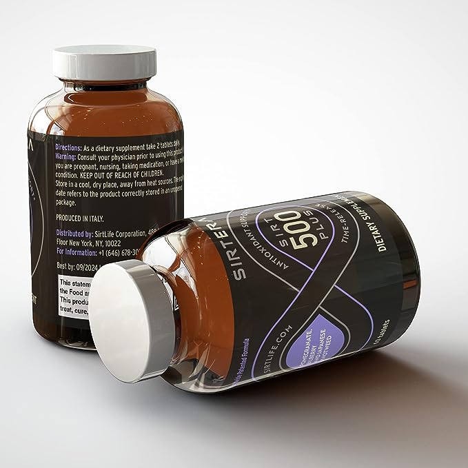 SIRT500 PLUS (A5+) - 60 Tablets – SirtLife srl